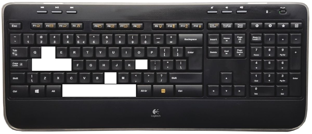 Logitech K520 Losse toetsen voor toetsenbord Kopen, Laptop ...