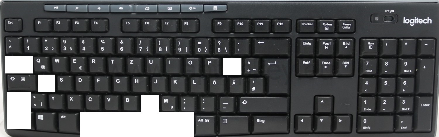 Logitech K270 Losse toetsen voor toetsenbord Kopen, Laptop ...