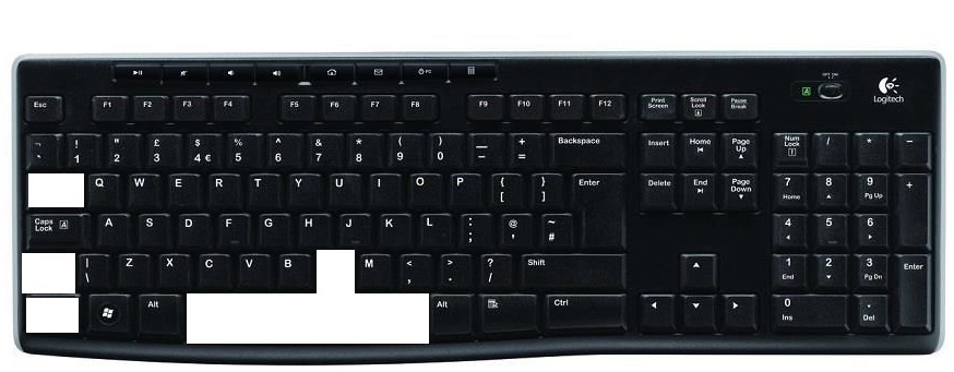 Logitech K270 Losse toetsen voor toetsenbord Kopen, Laptop ...
