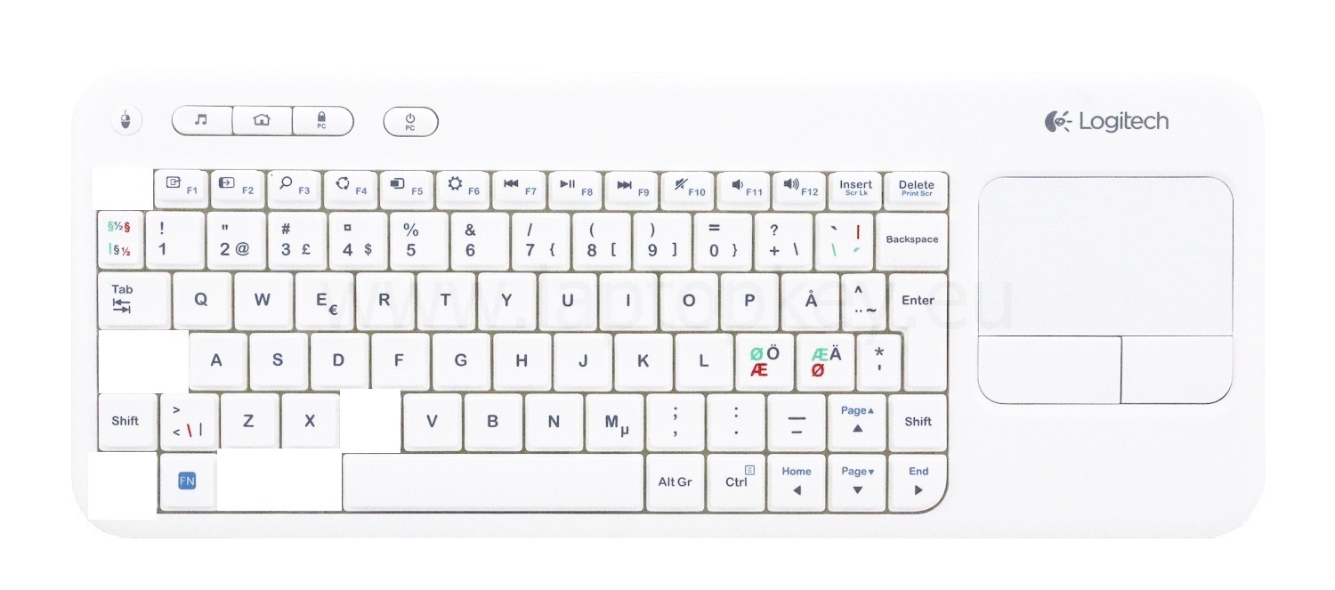 Logitech 4418A-YR0019 Losse toetsen voor toetsenbord Kopen, Laptop ...